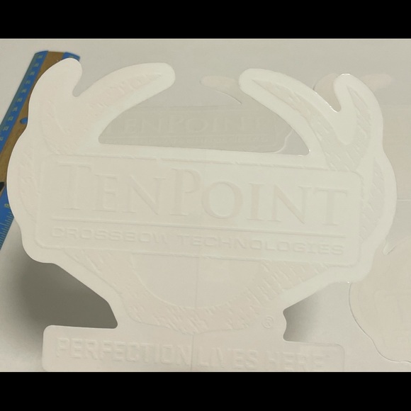Tenpoint | Other | Ten Point Crossbow Technologies Clear Stickers ...
